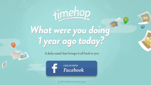 Timehop: איפה הייתם לפני שנה? | גיקטיים