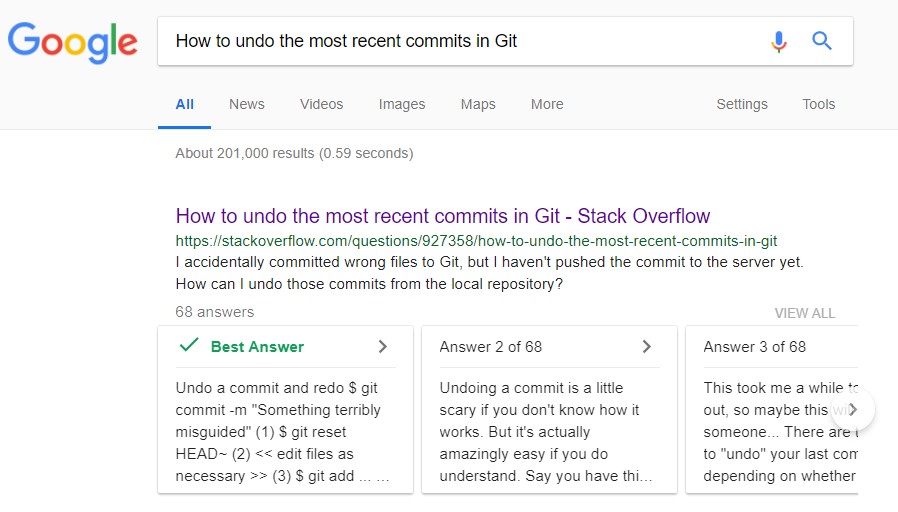 גוגל התחילה לשלב תשובות מ-StackOverflow בחיפוש שלה והפכה כמה מפתחים ...