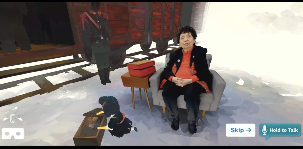 מטא השיקה אפליקציית VR שמאפשרת לכם לשוחח בשפה טבעית עם ניצולת שואה ...
