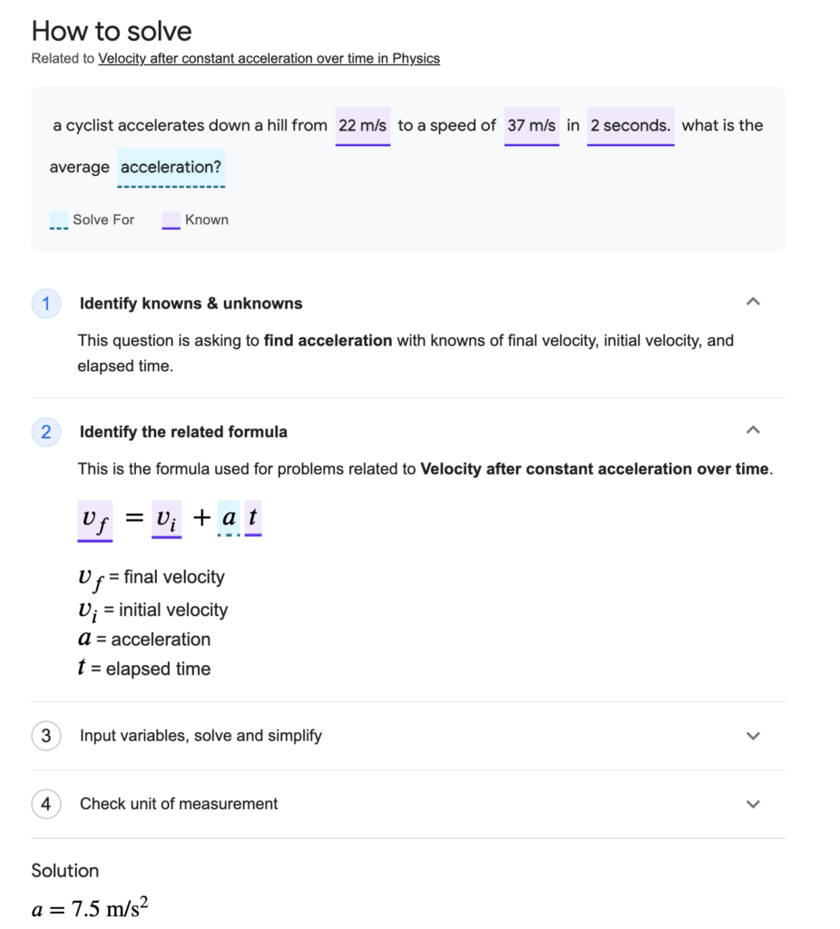 עכשיו גוגל כבר פותרת לכם תרגילים במתמטיקה, פיזיקה וגיאומטריה | גיקטיים